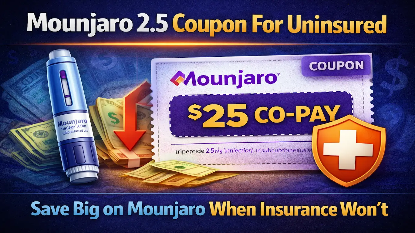Mounjaro $25 Coupon For Uninsured: Who Really Qualifies?