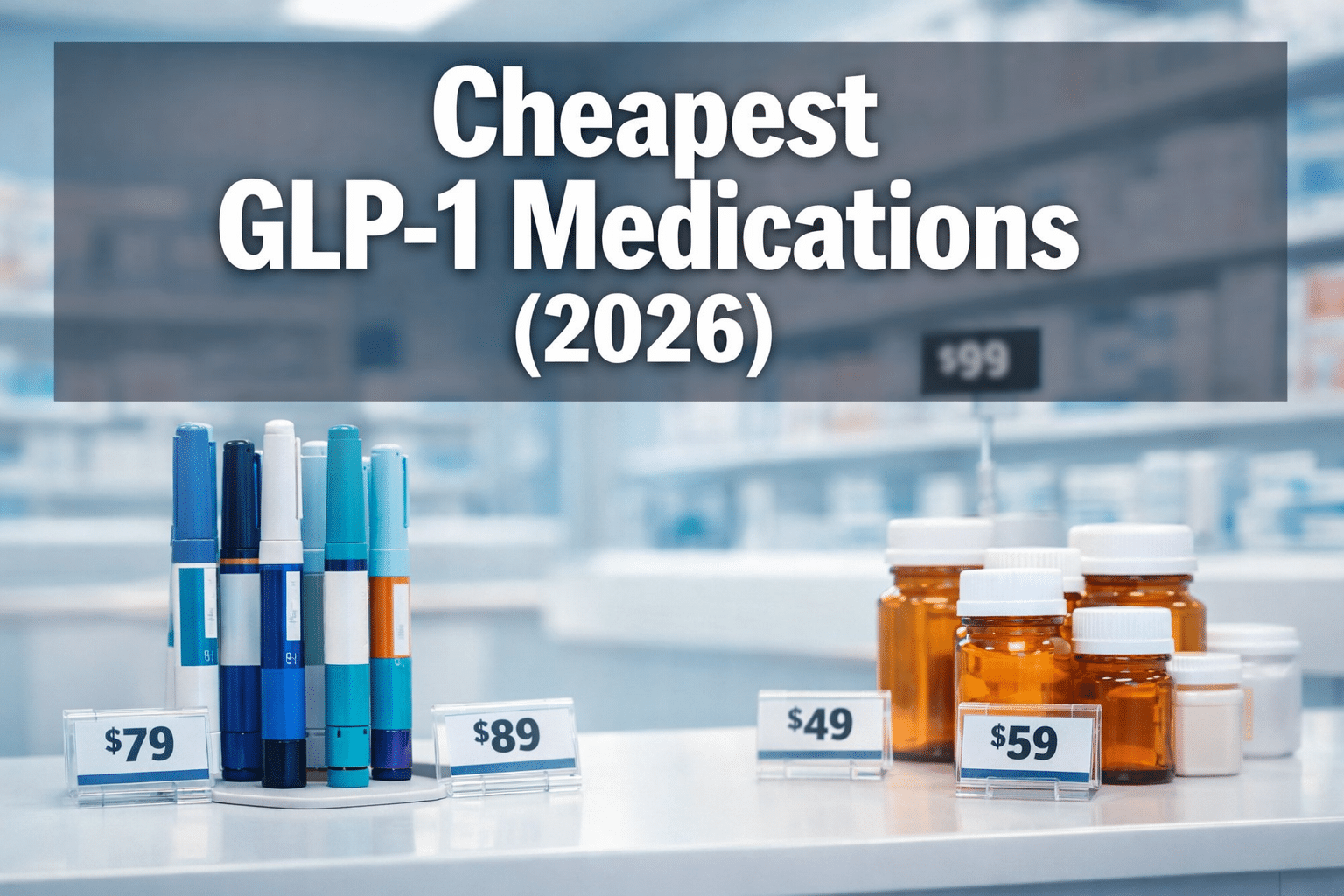 Cheapest GLP-1 Medications In 2026: TrumpRX Full Price Guide