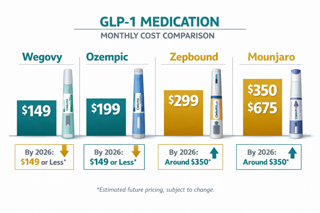 GLP 1 Price Per Month For [2026] TrumpRx Full Cost Breakdown