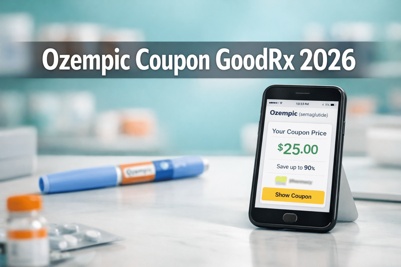 Ozempic Coupon GoodRx: Save Up To 86% In 2026