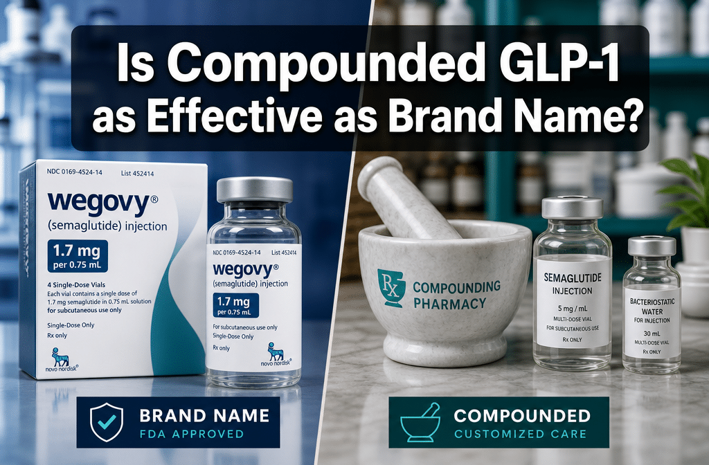 Is Compounded GLP-1 As Effective As Brand Name? 2026 Guide